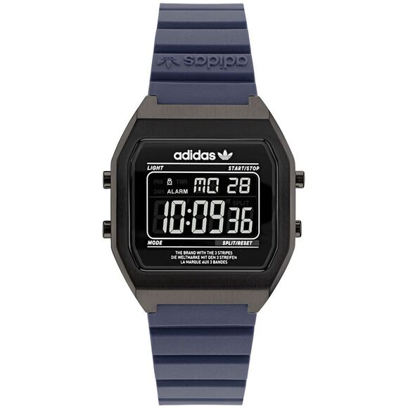 adidas | Jewelry | Adidas Womens Originals Street Digital Two Black ...